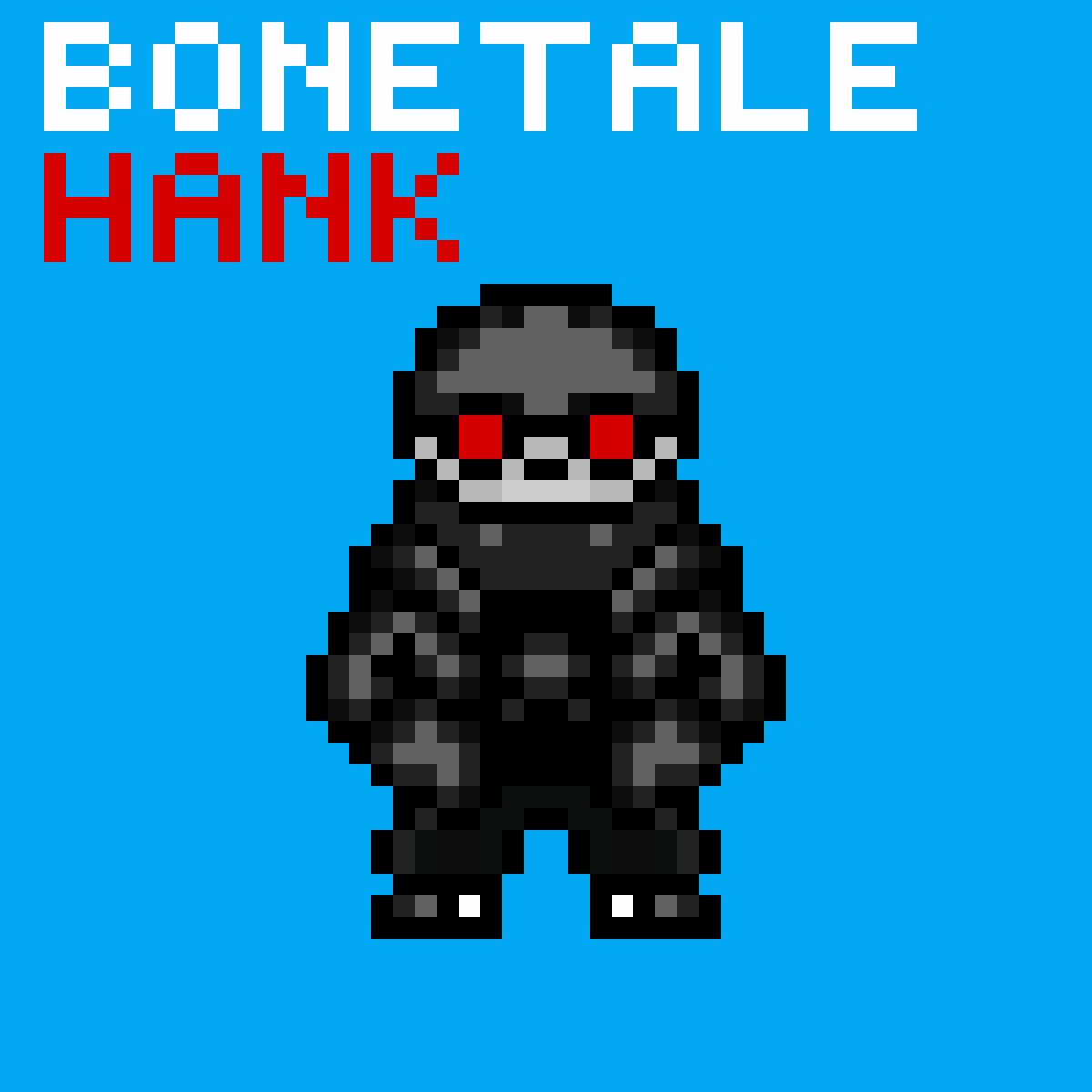 Pixilart - Bonetale hank sprite by THECAPTAIN85
