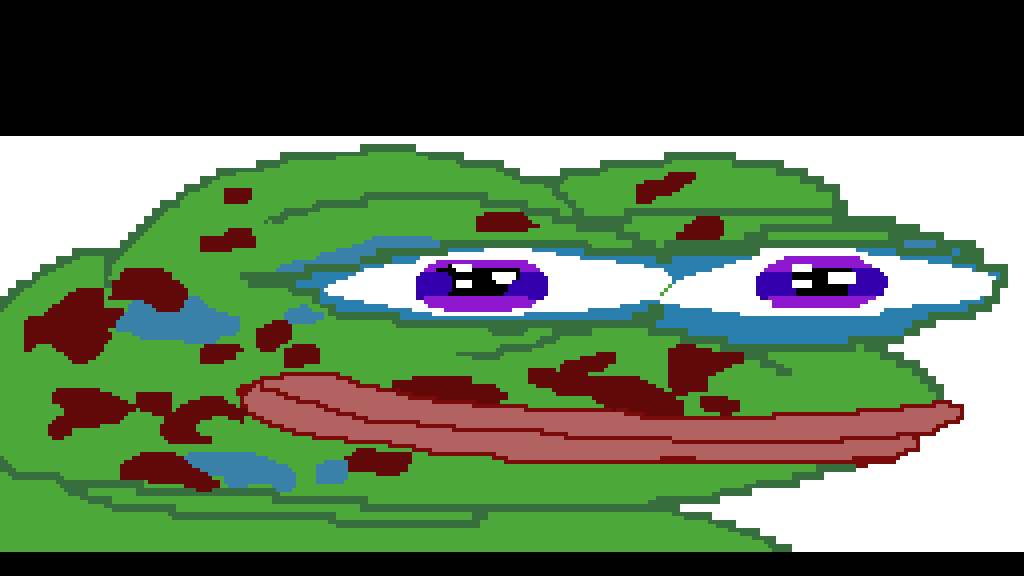 Pixilart - Super Rare Pepe by Omega-Lupi