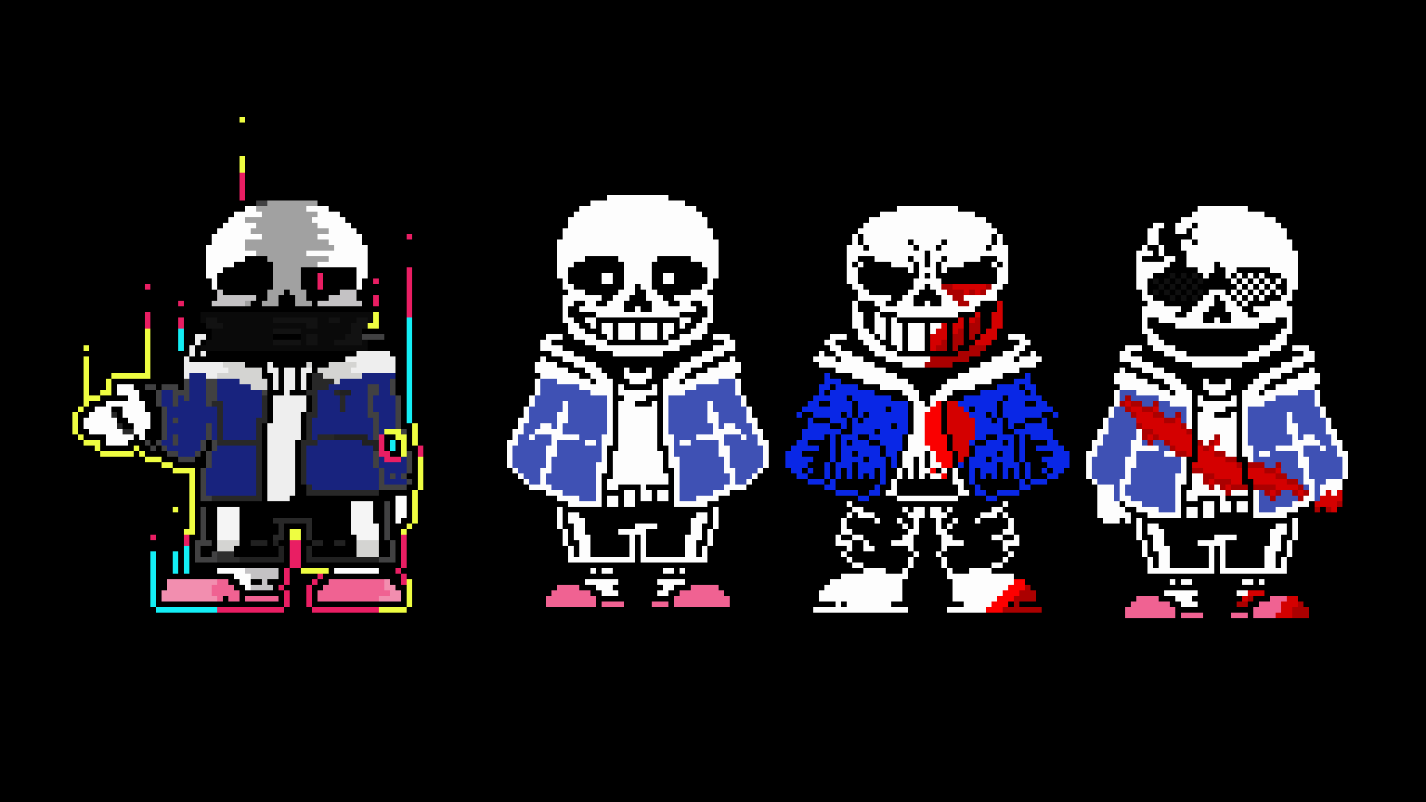 Editing SANS S want s REVENGE 3 - Free online pixel art drawing tool ...