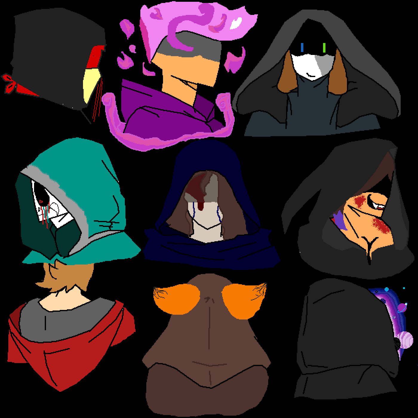 Editing hood - Free online pixel art drawing tool - Pixilart
