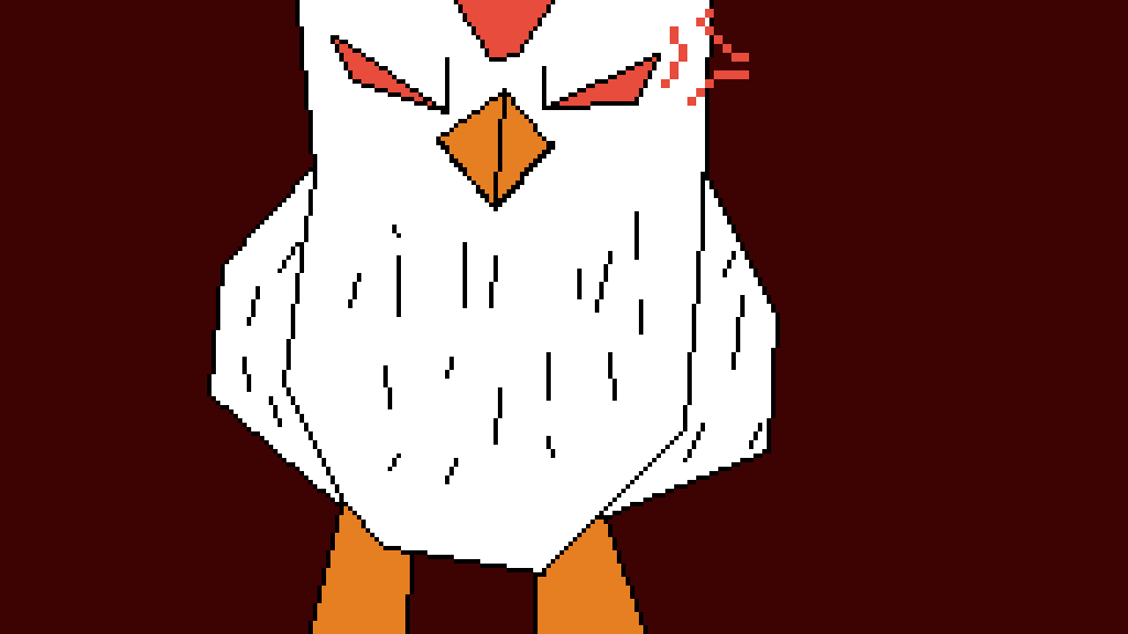 Pixilart - MEGA ULTRA CHICKEN STRIKES BACK!!!! by VERMAN8ER