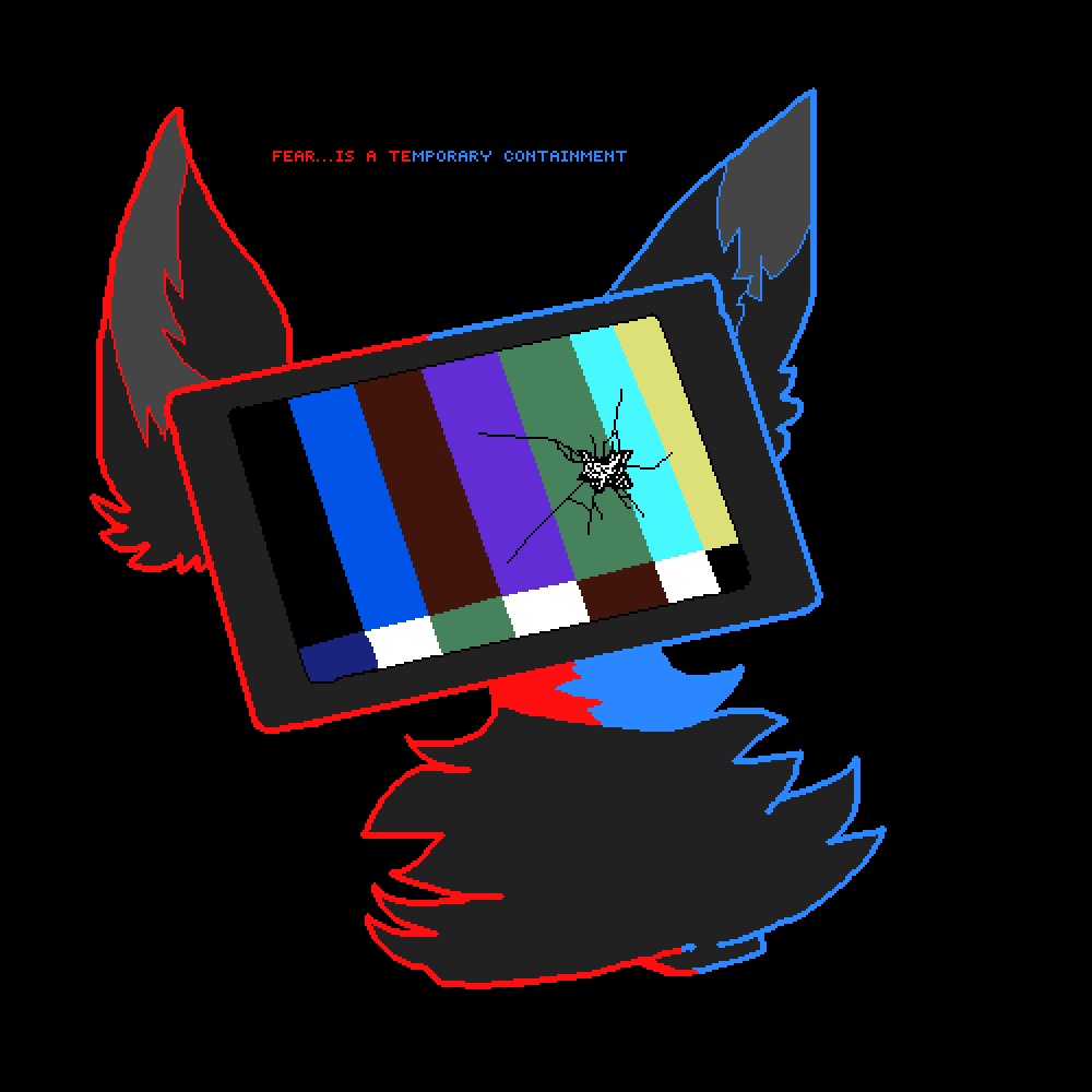 Pixilart - Fear...is a temporary containment by BoxGod