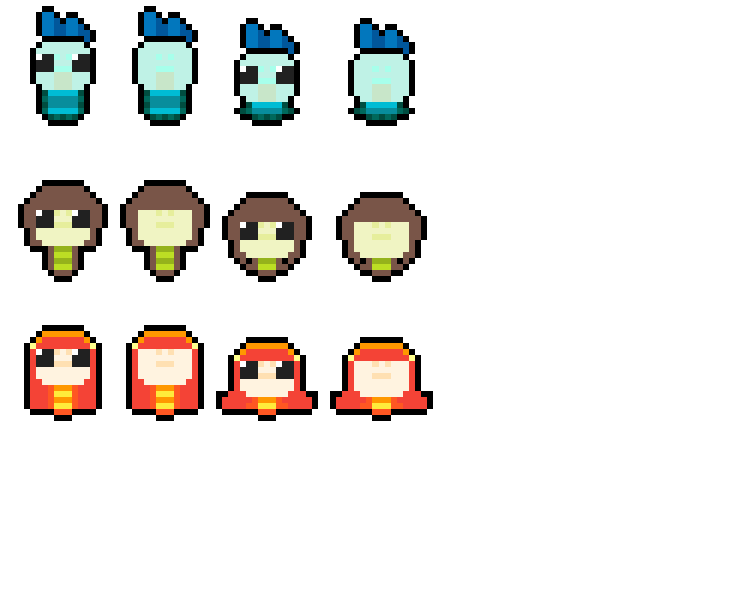 Pixilart - Fish Hooks Sprites by Tanyakhis