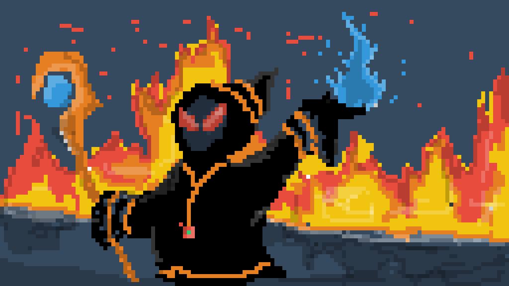 Pixilart - The End by estbaconlord