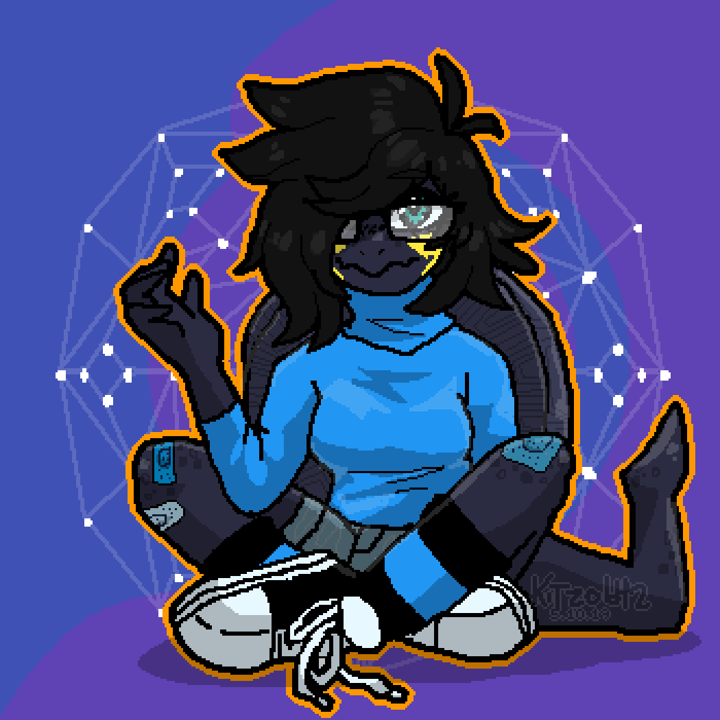 Pixilart - Emo turtle by Kitzo642