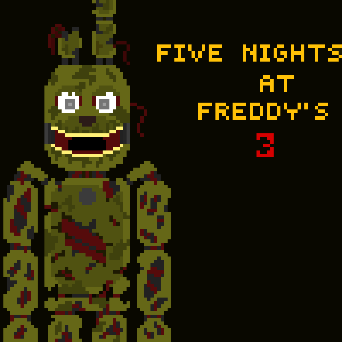 Pixilart - The SpringTrap by the-comic-ghost