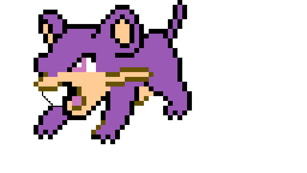 Pixilart - Rattata by Flash2017