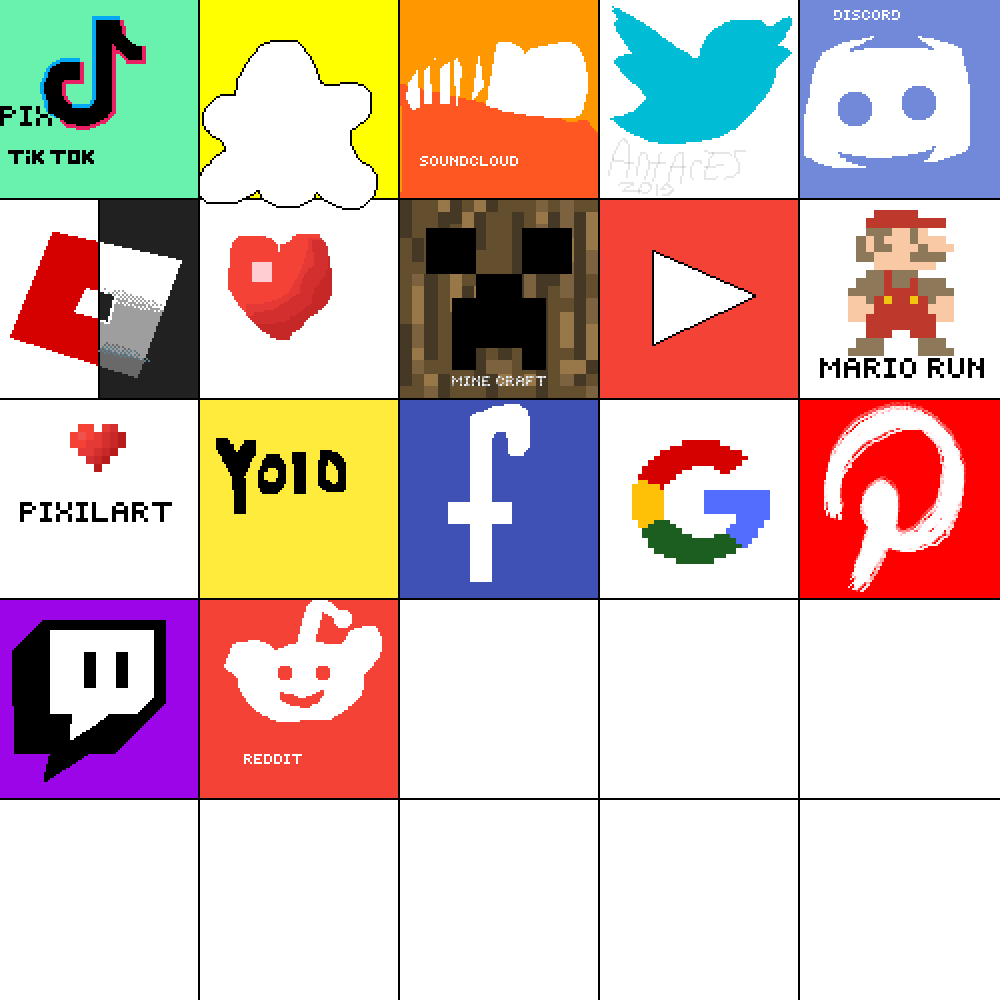 Editing reddit - Free online pixel art drawing tool - Pixilart