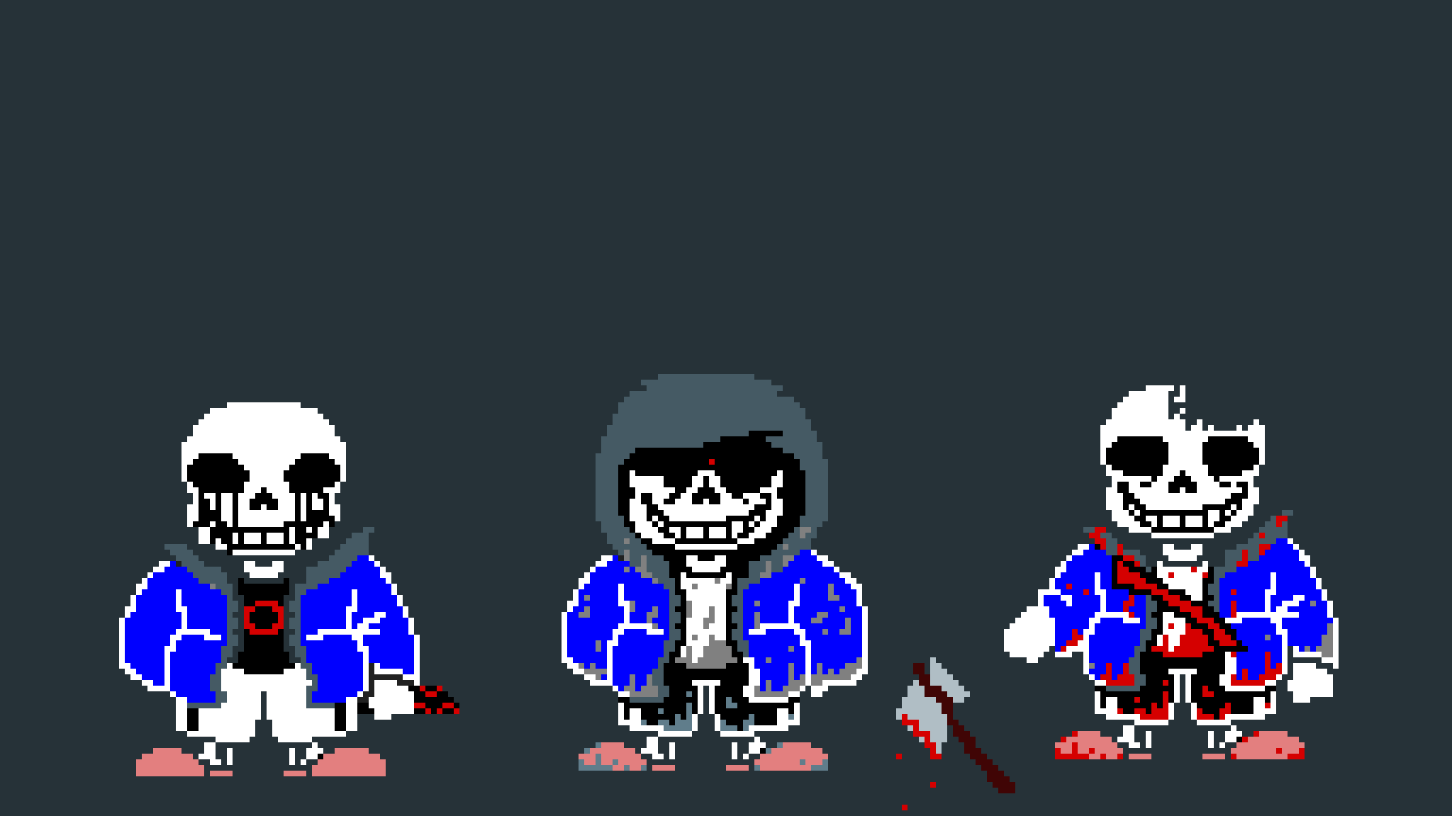 Pixilart - Murder time trio 1 5 by Bluecreeper9632