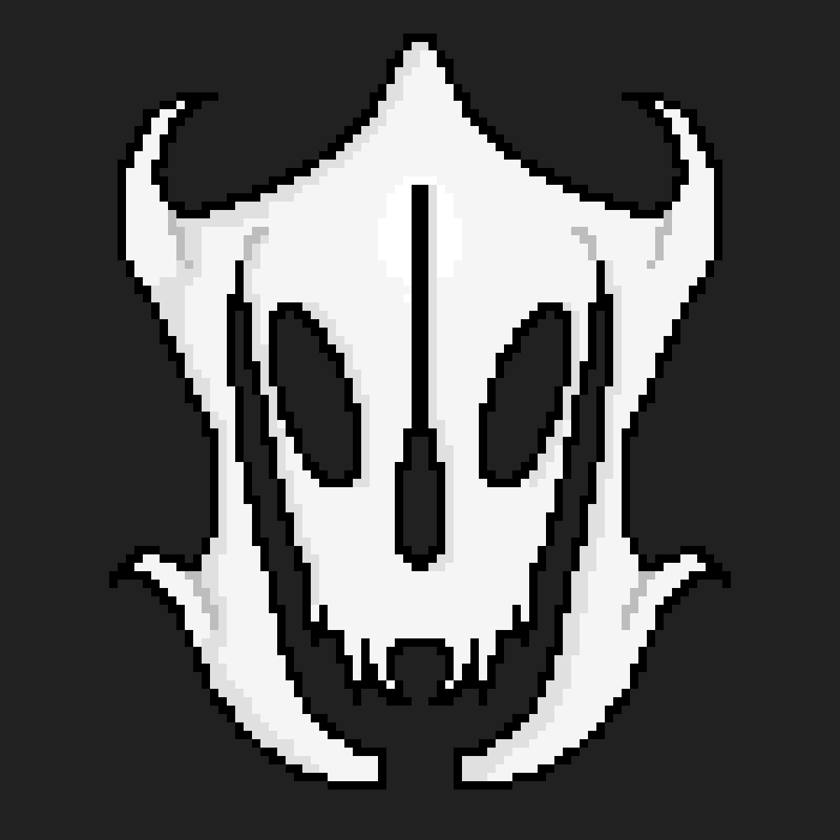 Pixilart - Gaster Blaster by SuperScienceGuy