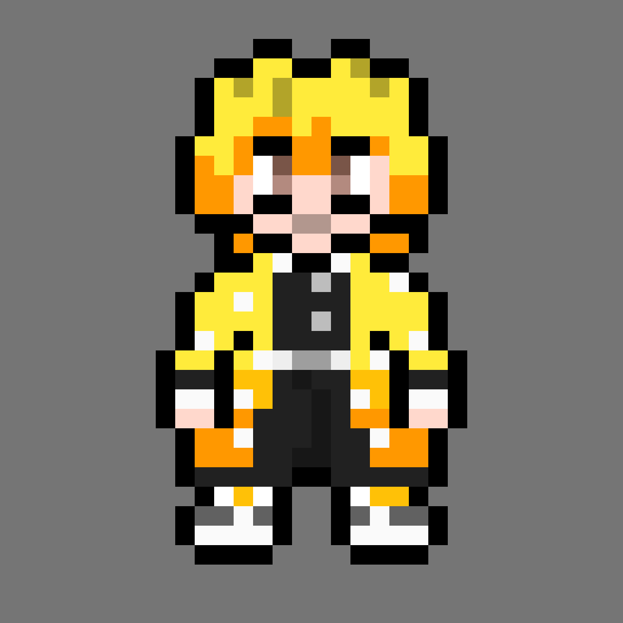 Pixilart - Zenitsu pixel art by Hud19