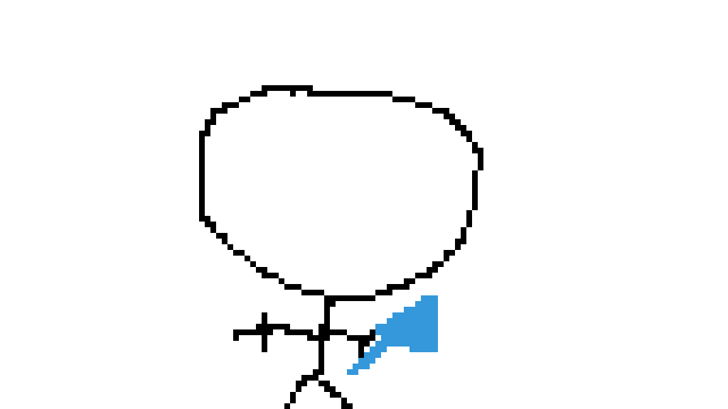 Pixilart - Stickman Base by mulipurtmaster