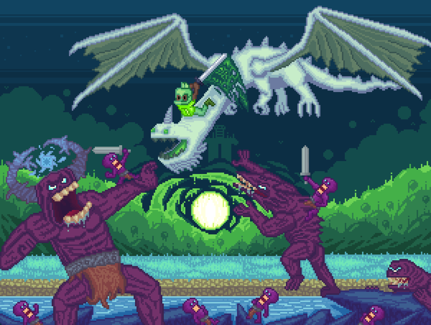 Pixilart - The Green Strider by bptaco