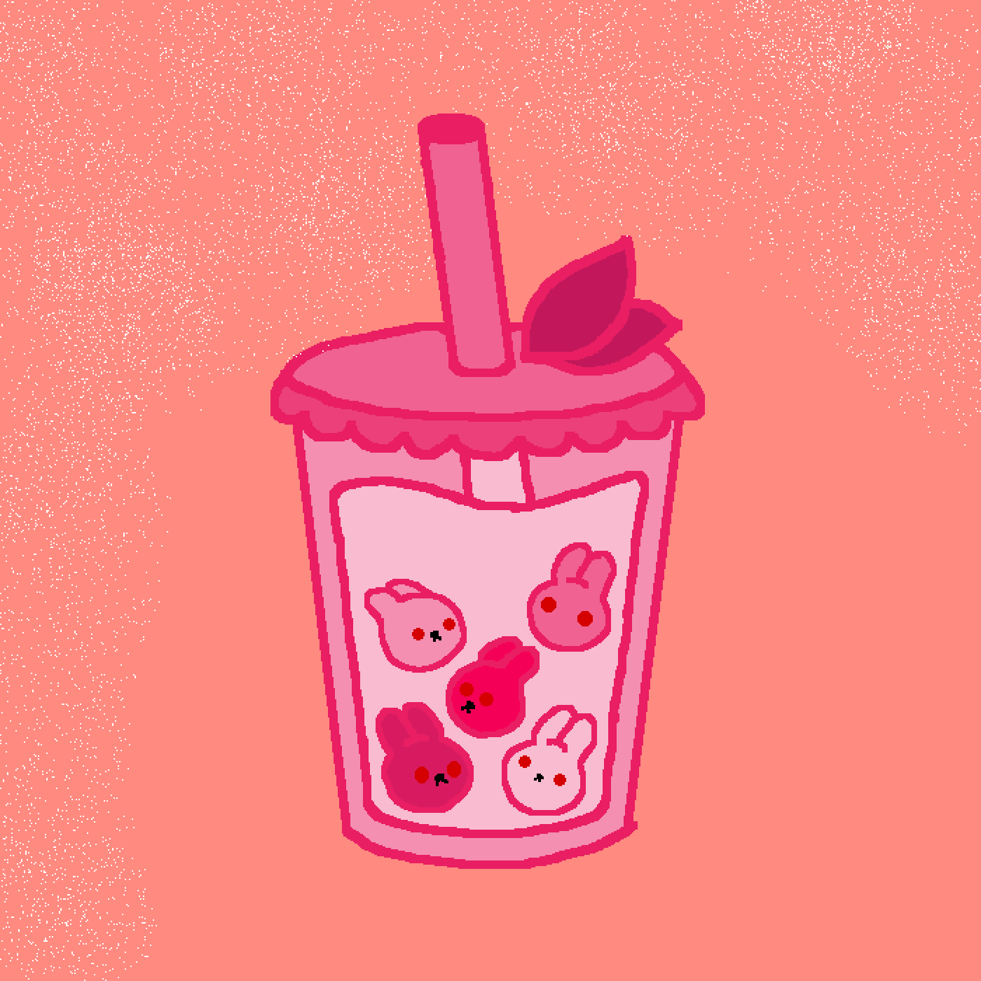 Pixilart - Bunny Boba Base by the-blue-reaper