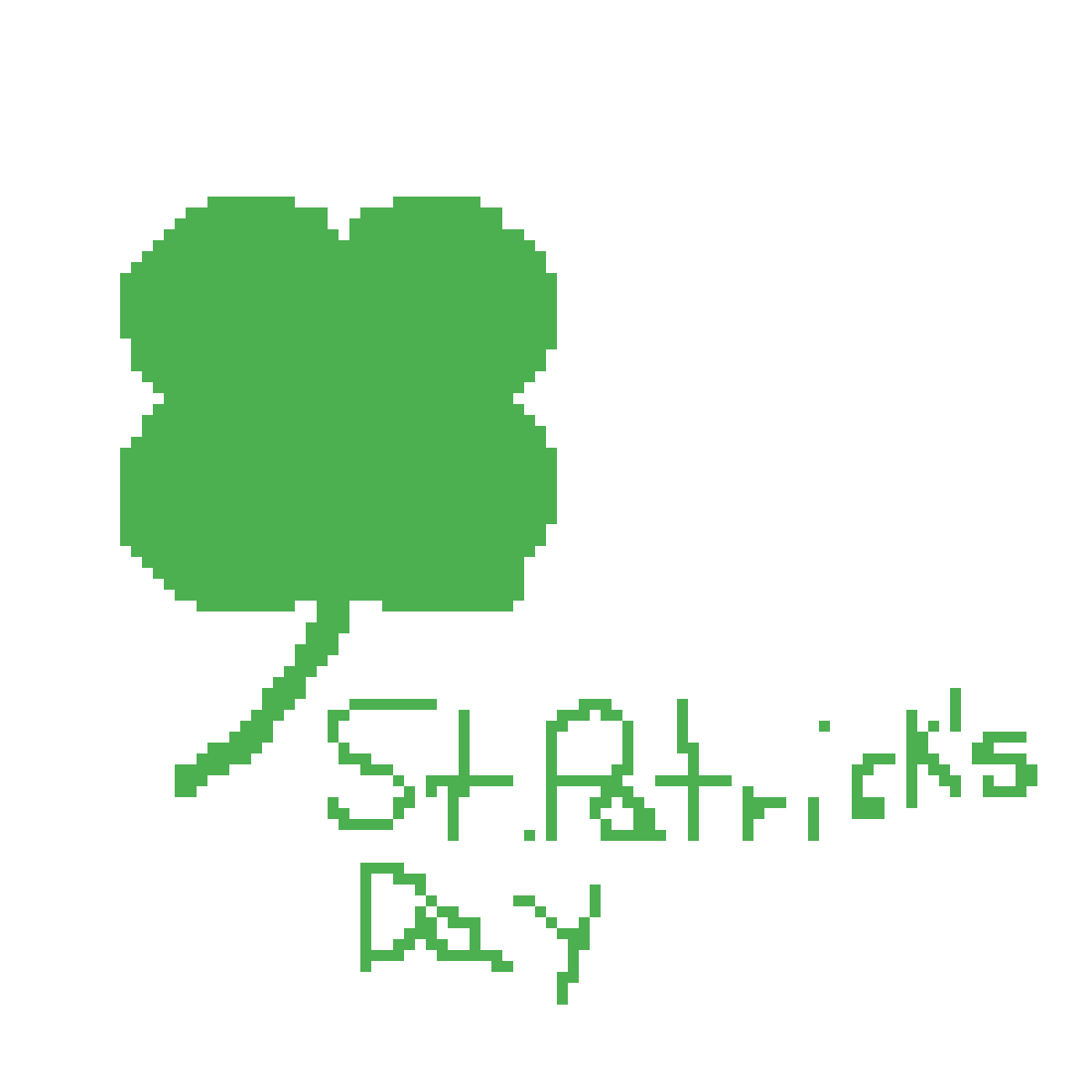 Editing st. patrick's day - Free online pixel art drawing tool - Pixilart
