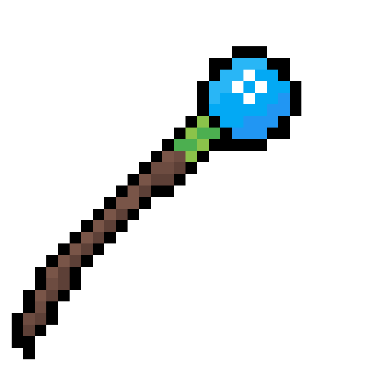 Pixilart - Makeshift staff wand by Pip7350