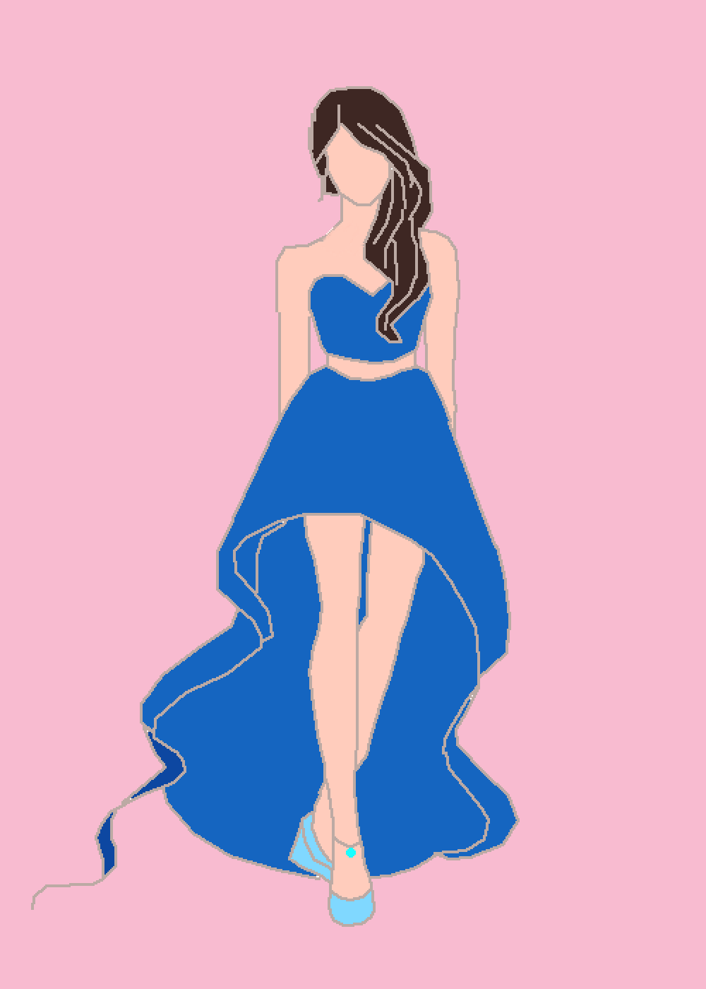 Editing Katie - Free online pixel art drawing tool - Pixilart