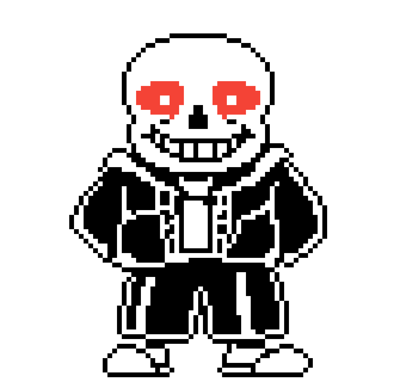 Editing Corrupted Sans - Free online pixel art drawing tool - Pixilart