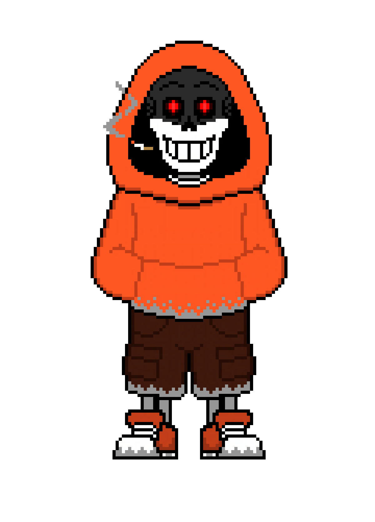 Pixilart - SwapDust Papyrus Updated by KukiSC14