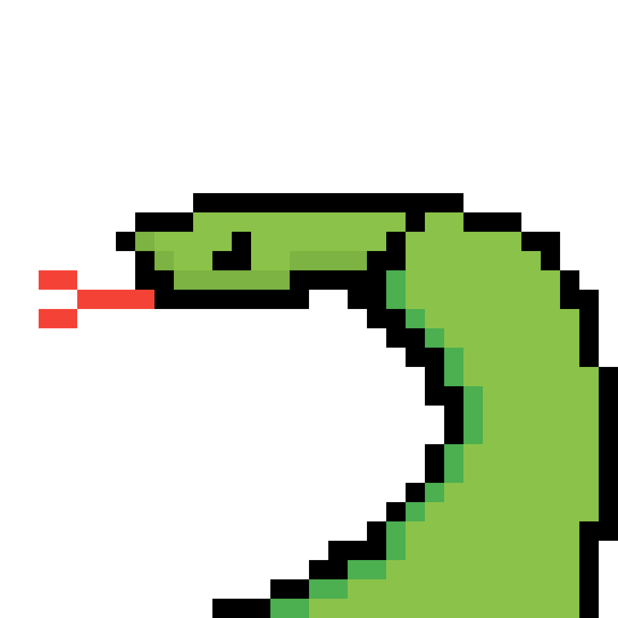 Pixilart - Snek by DatBear