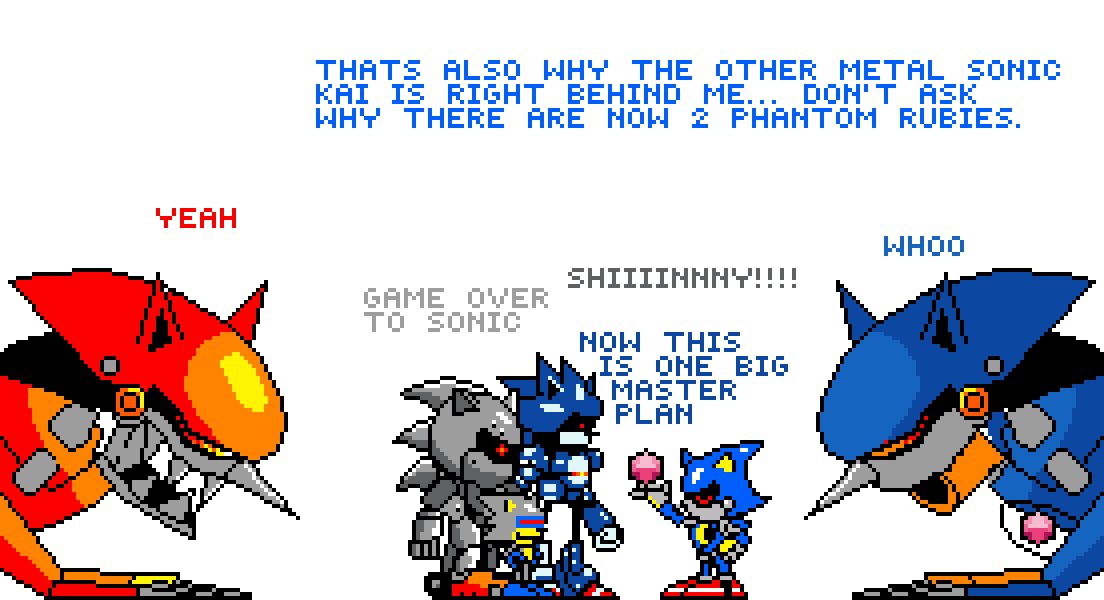 Pixilart - plan c... with metal sonic kai... AGAIN by Tuxedoedabyss03
