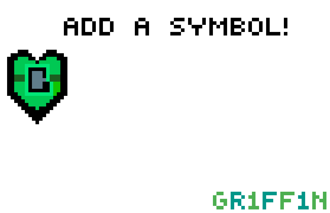 Editing Add a symbol (By Gr1ff1n) - Free online pixel art drawing tool ...