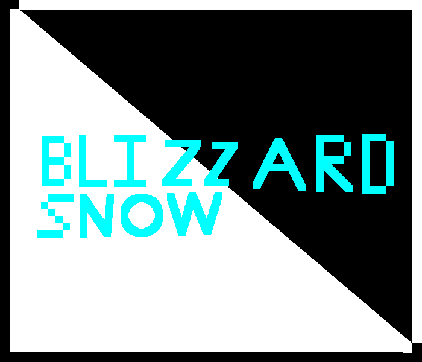 Pixilart - BLIZZARD SNOW Icon by LocalRandomness
