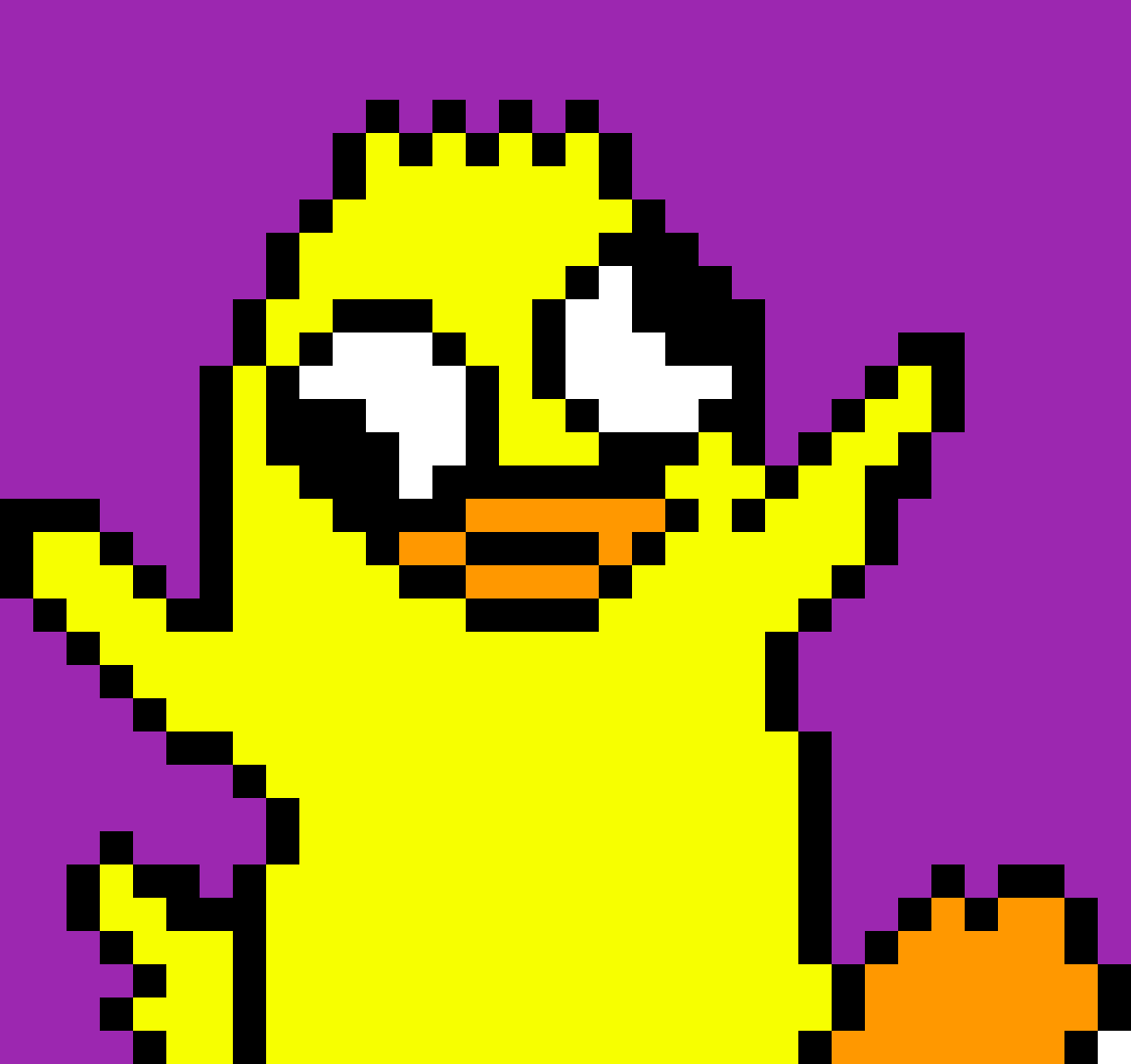Pixilart - Derpy Duck Logo by DerpyDuck342