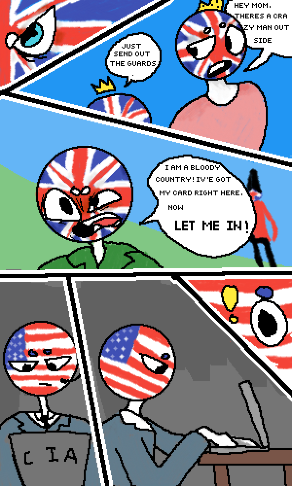 Episode 2 - country humans i guess - Pixilart Comics