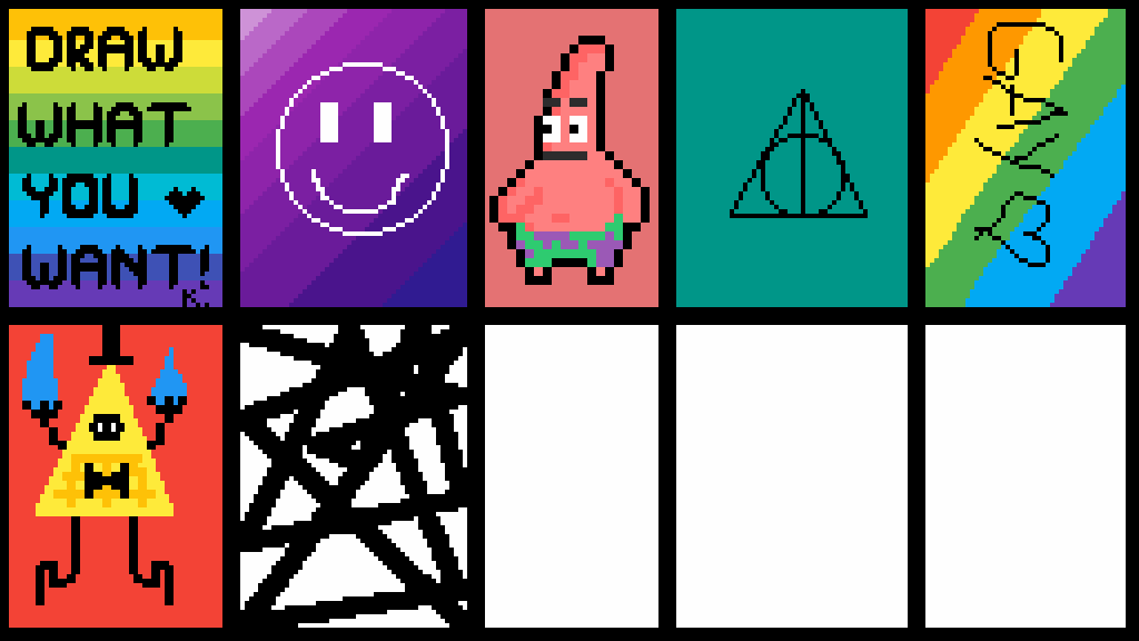 Editing Drawing collab - Free online pixel art drawing tool - Pixilart