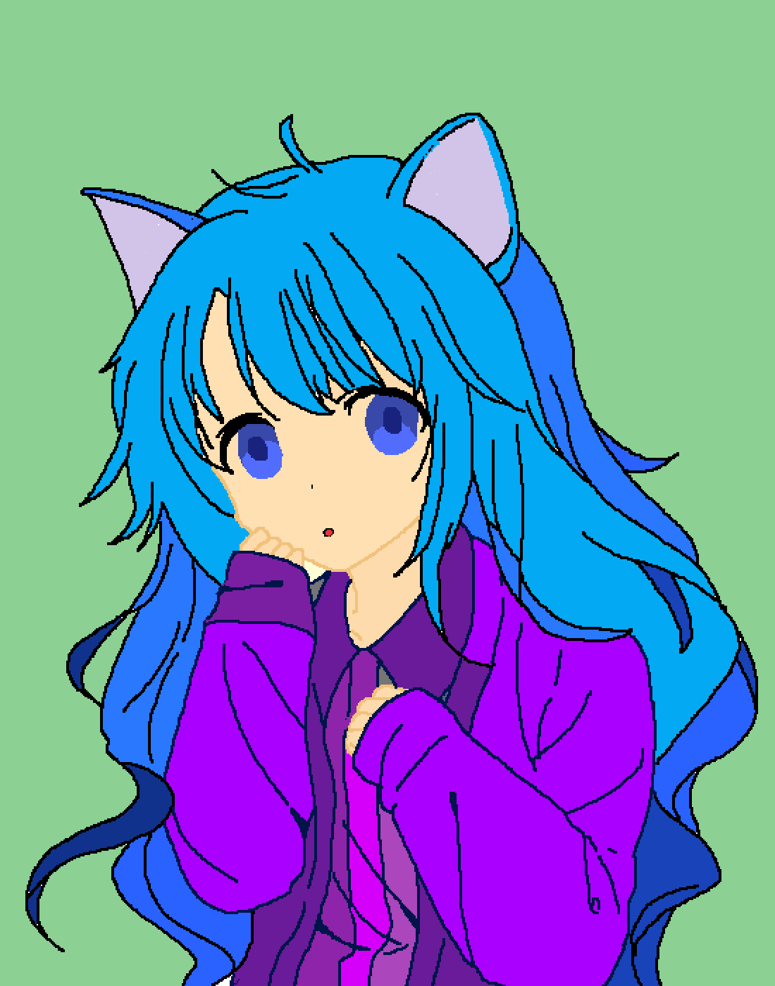 Editing Neko_princess and her daughter - Free online pixel art drawing ...