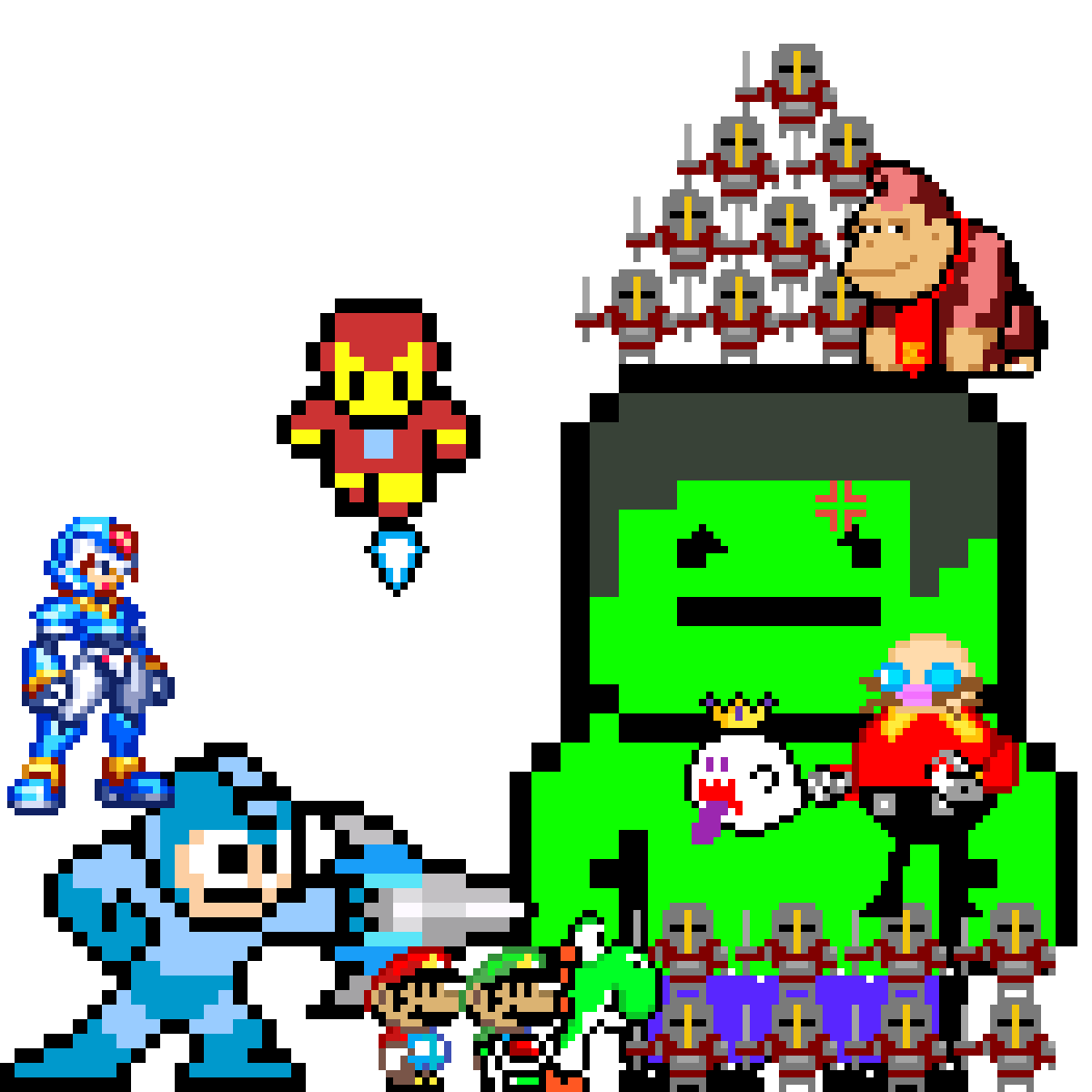 Pixilart - FIGHT!!!!!!!!!!! by Pizzashark5000