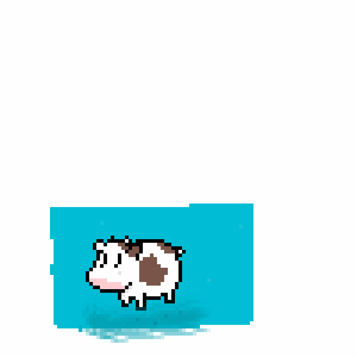 Editing Cow - Free online pixel art drawing tool - Pixilart