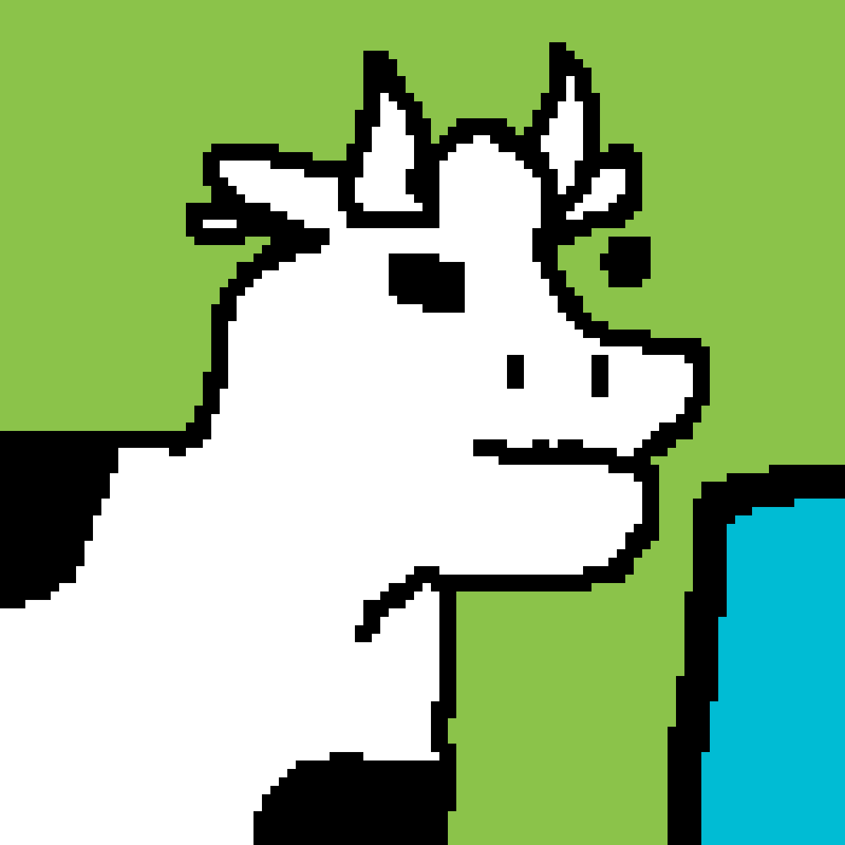 Pixilart - asdfmovie cow skatebord by Jman