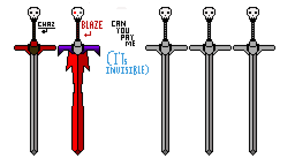 Pixilart - design your own sword by Canyoupayme