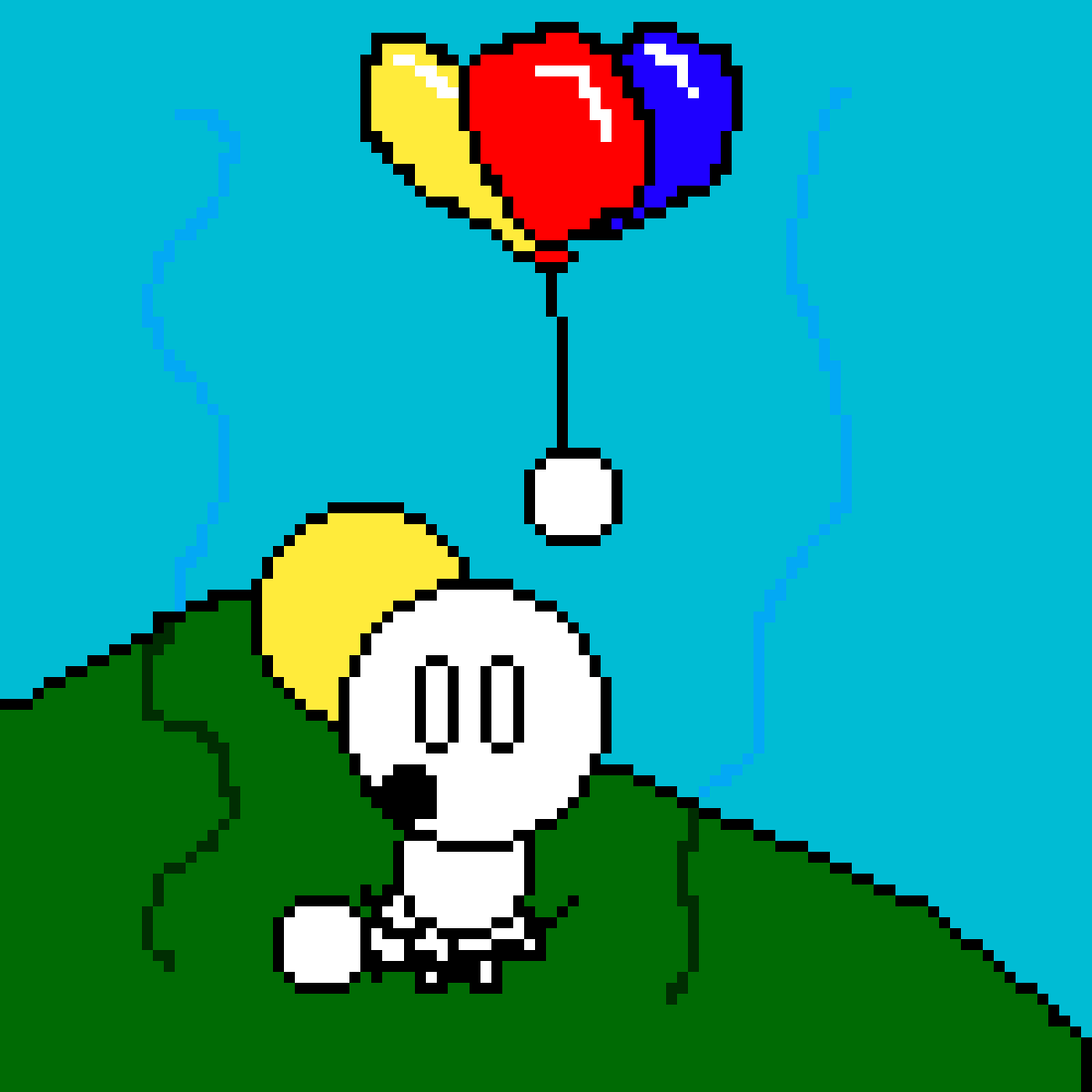 Pixilart Balloon Float By MarioMaster817 pixilart-balloon-float-by-mariomaster817