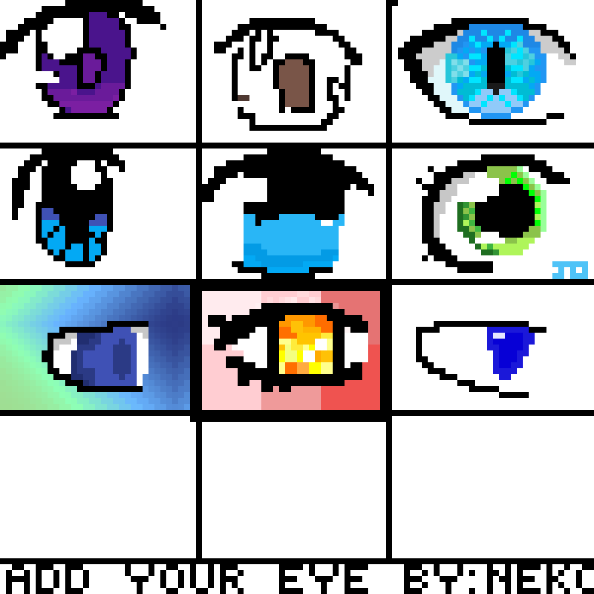 Pixilart - le eye collab uwu by ALovelyVillan