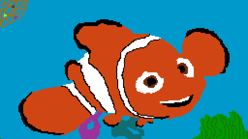 Editing Nemo - Free online pixel art drawing tool - Pixilart