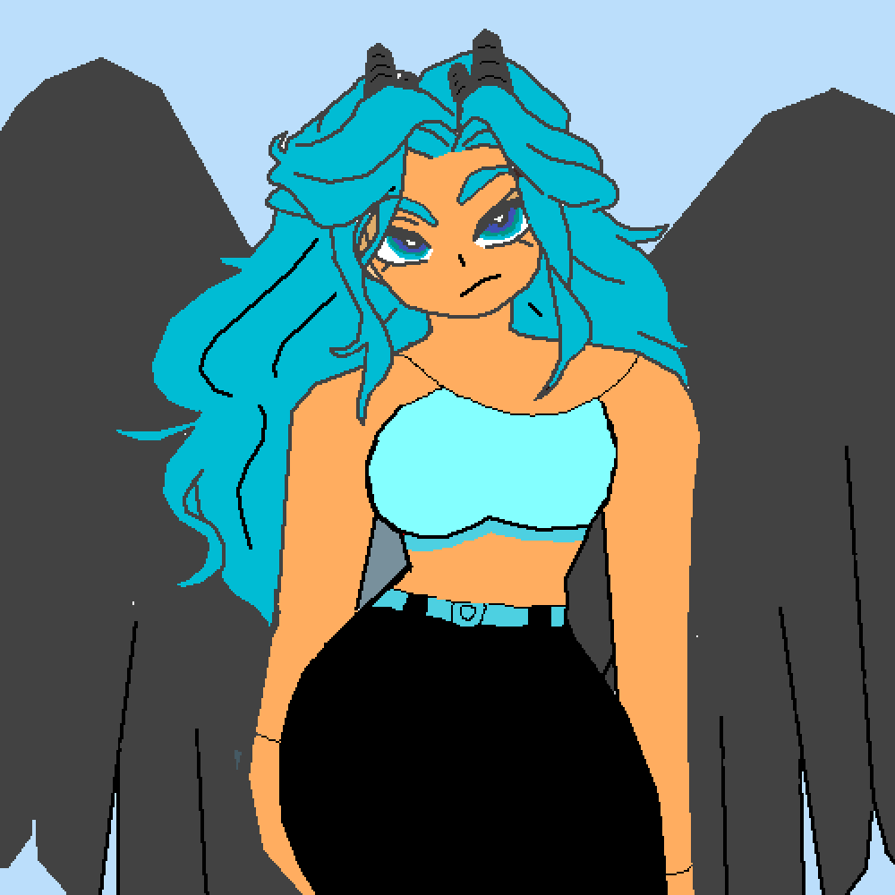 Editing demon girl - Free online pixel art drawing tool - Pixilart