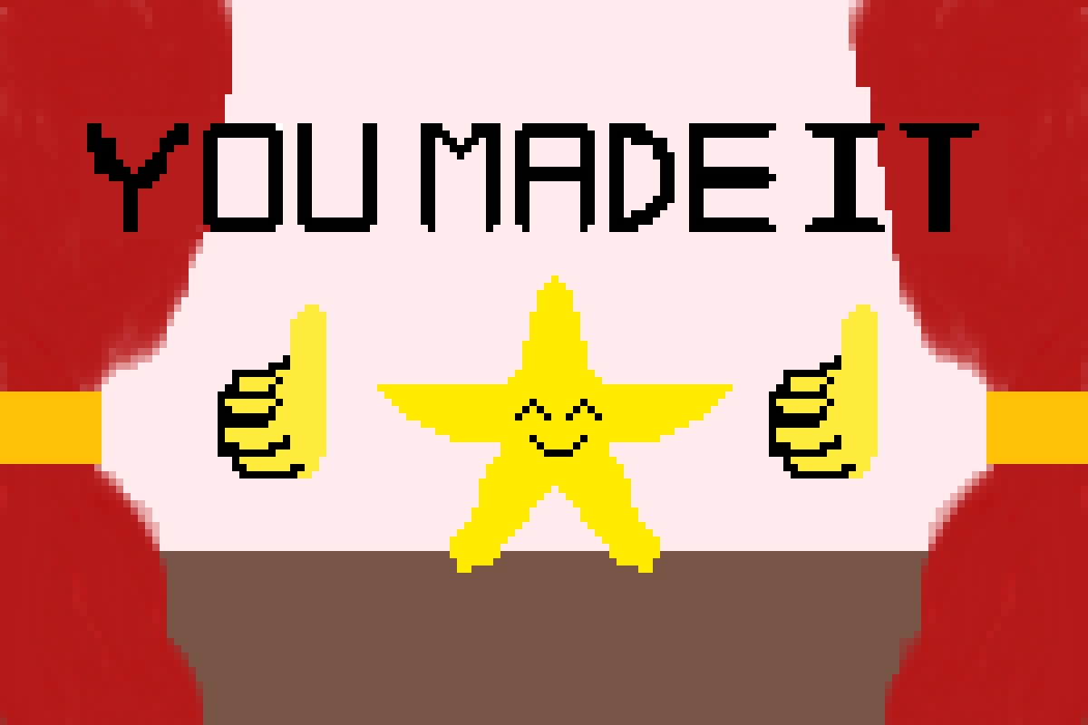 Pixilart - PSAT Game Room Success Screen by MangoTurtle