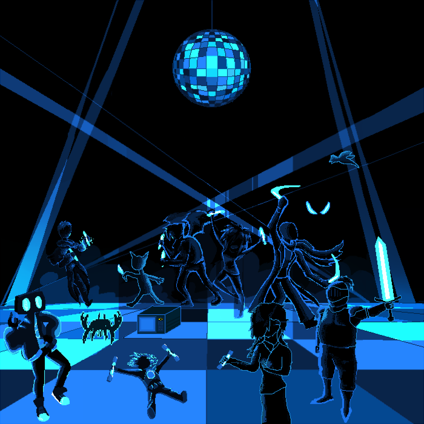 Editing Disco Party - Free online pixel art drawing tool - Pixilart