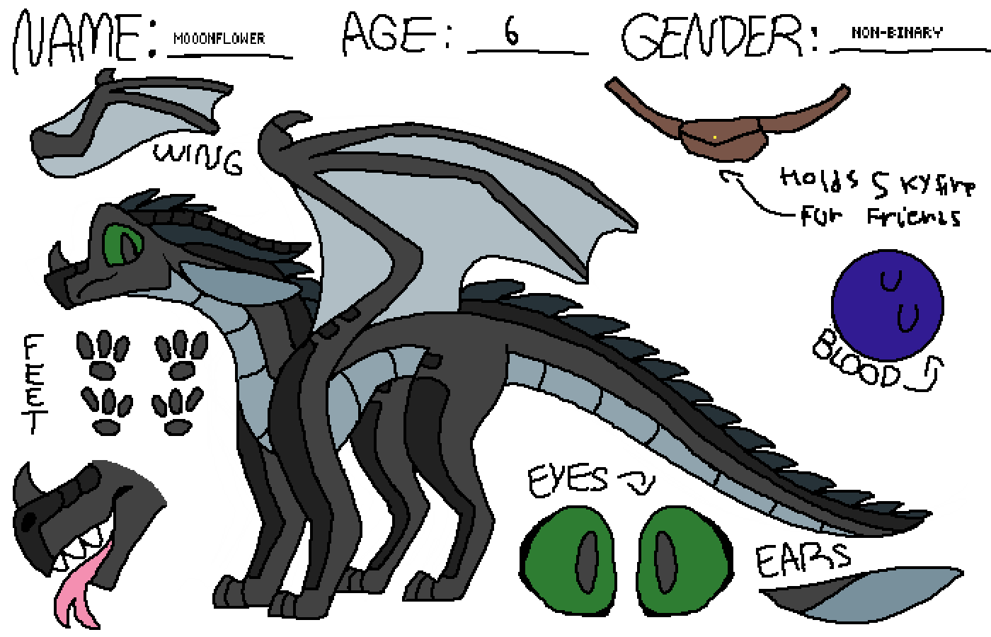 Pixilart - NeW hYbRiD oC by Justanotherpony