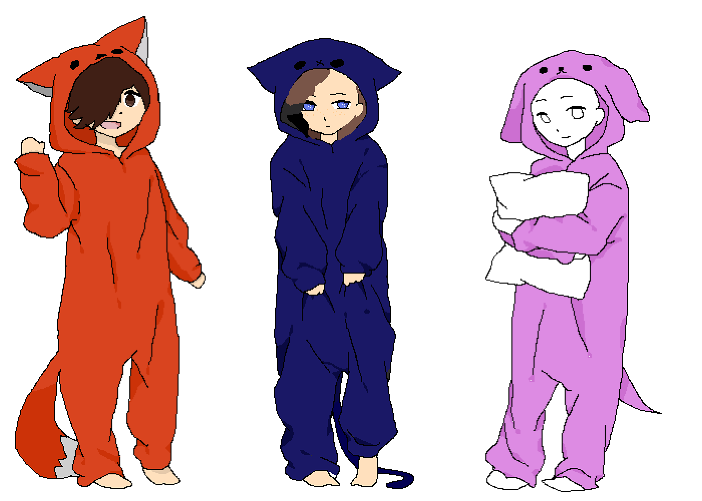 Editing slumber party collab - Free online pixel art drawing tool ...