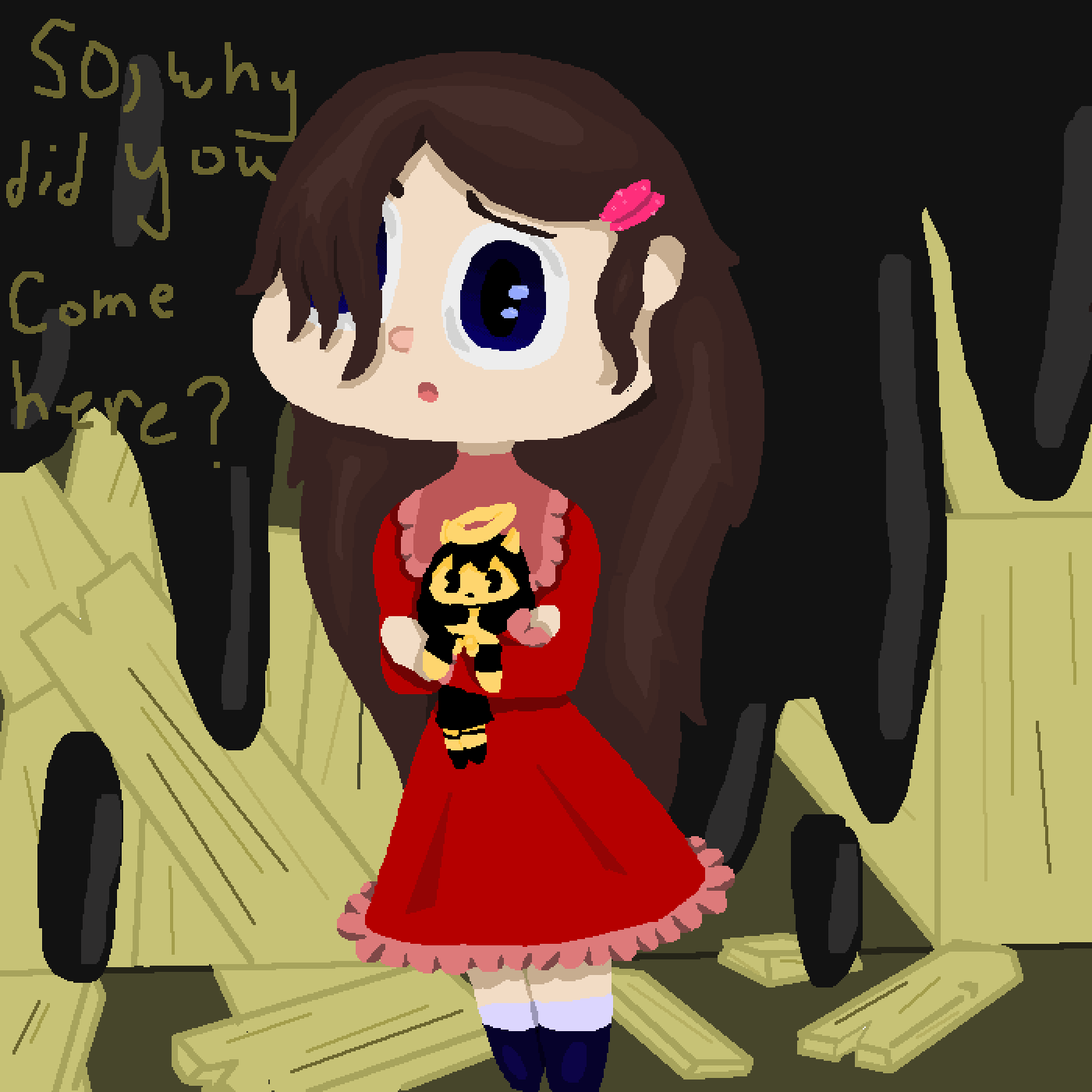 Pixilart - my batim book by Linda