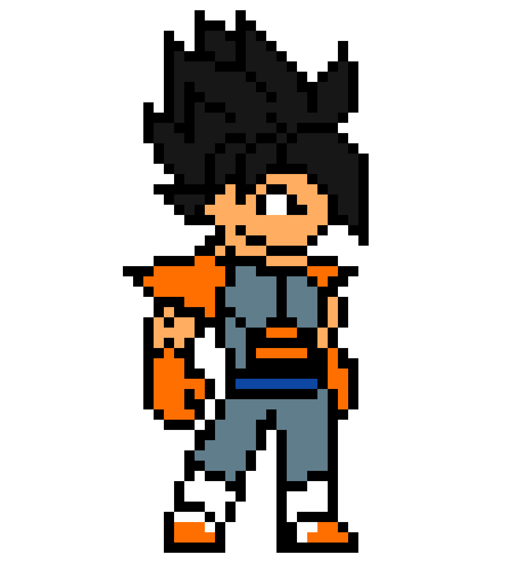Pixilart - Vegito Ex by blueglassnerd