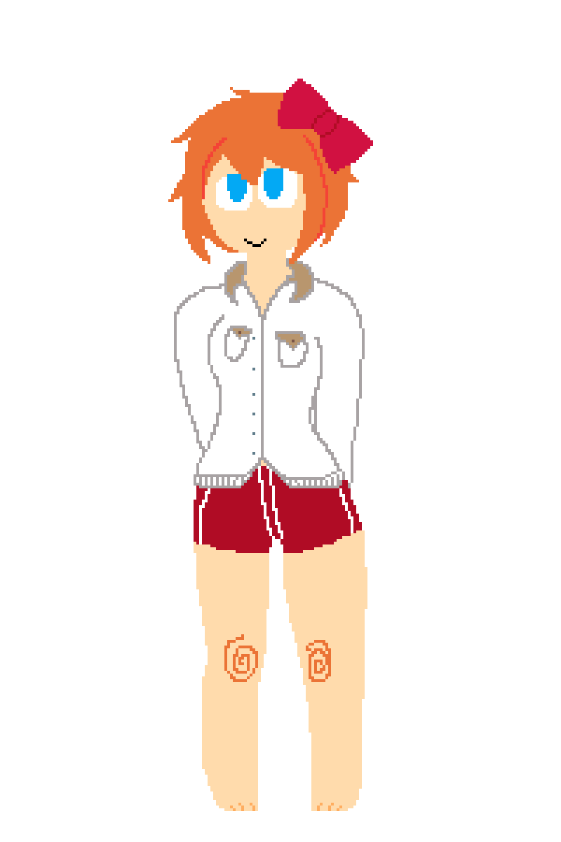 Pixilart - Sayori.chr by CalmDownStation