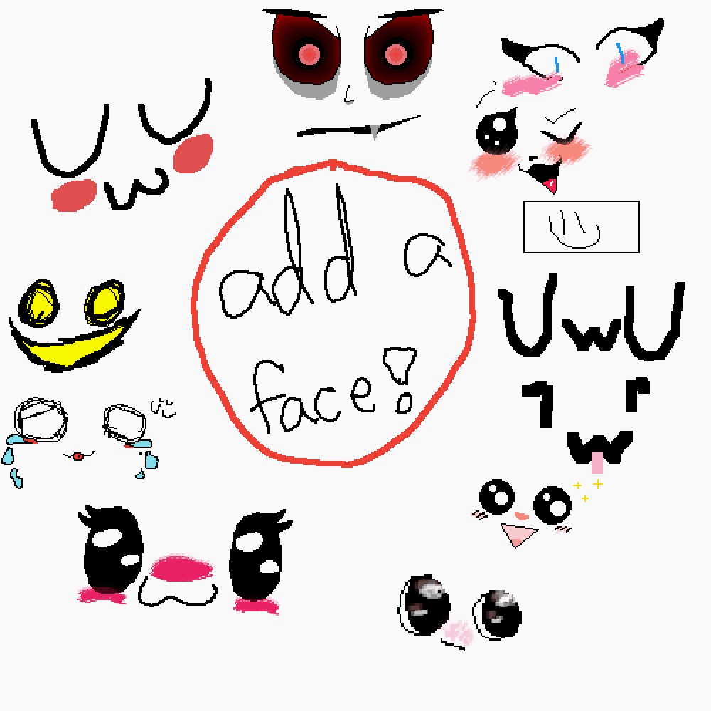 Editing QwQ Face - Free online pixel art drawing tool - Pixilart