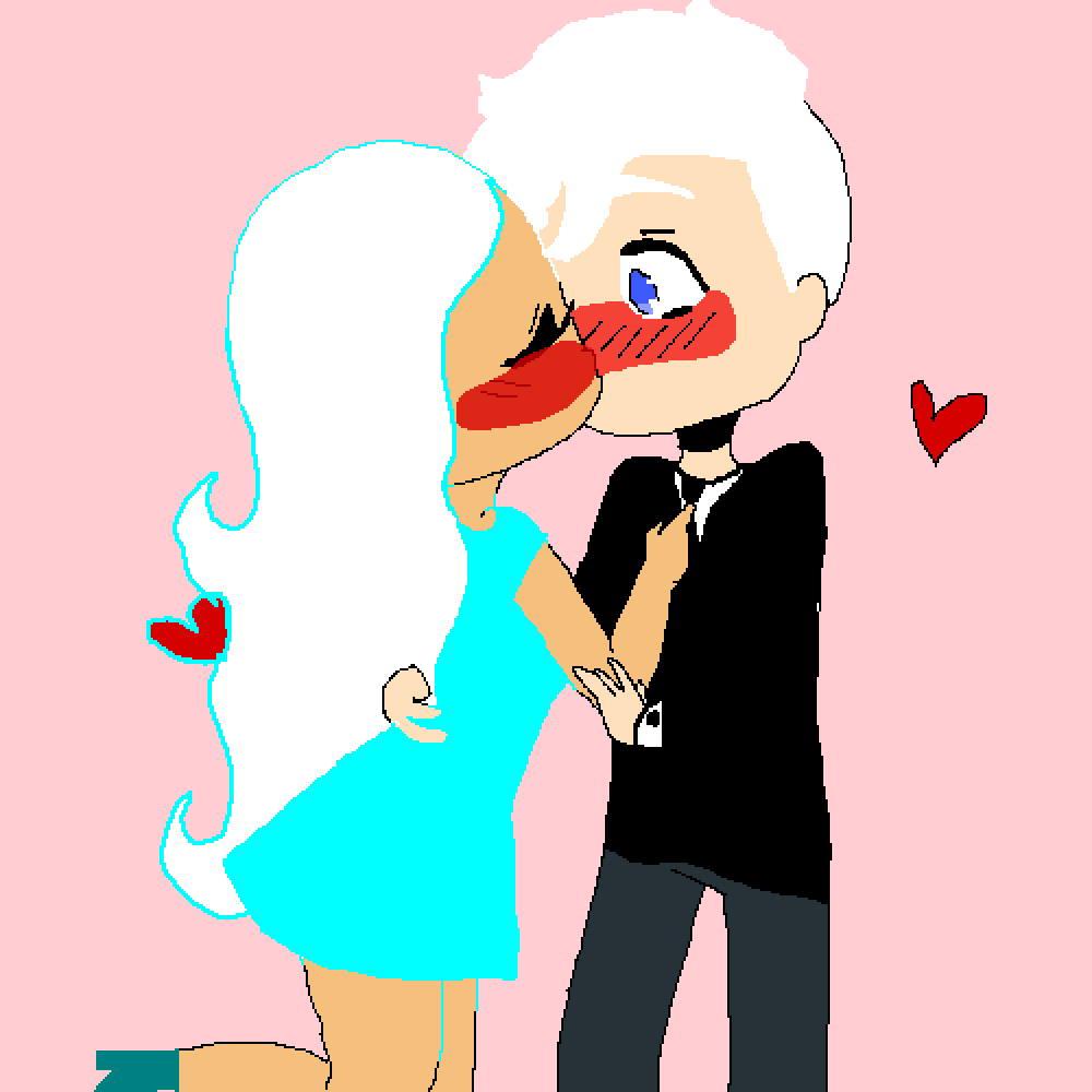 Pixilart - Elsa and Jake frost by Wolfy-Jazzing99