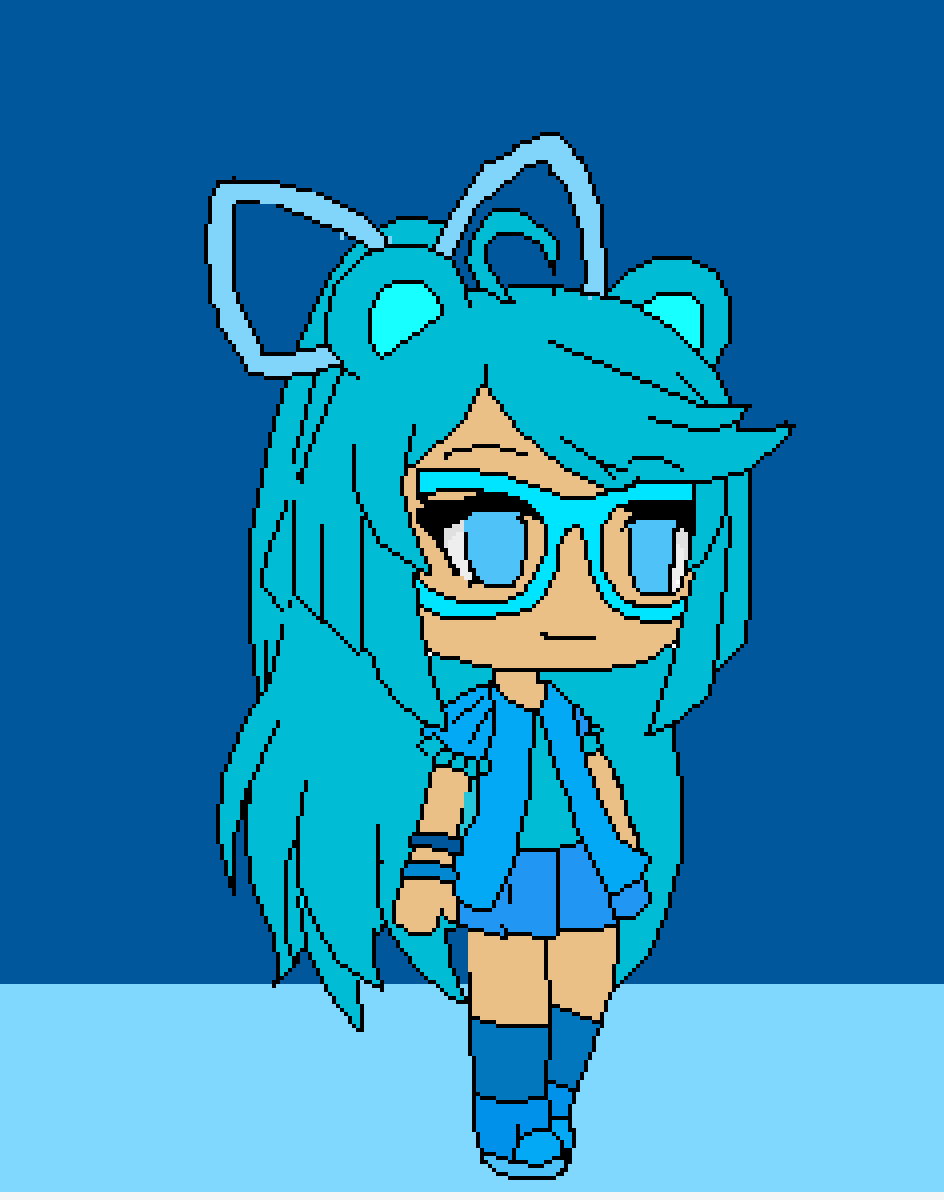 Pixilart - Water Gacha Girl by SimonAngel