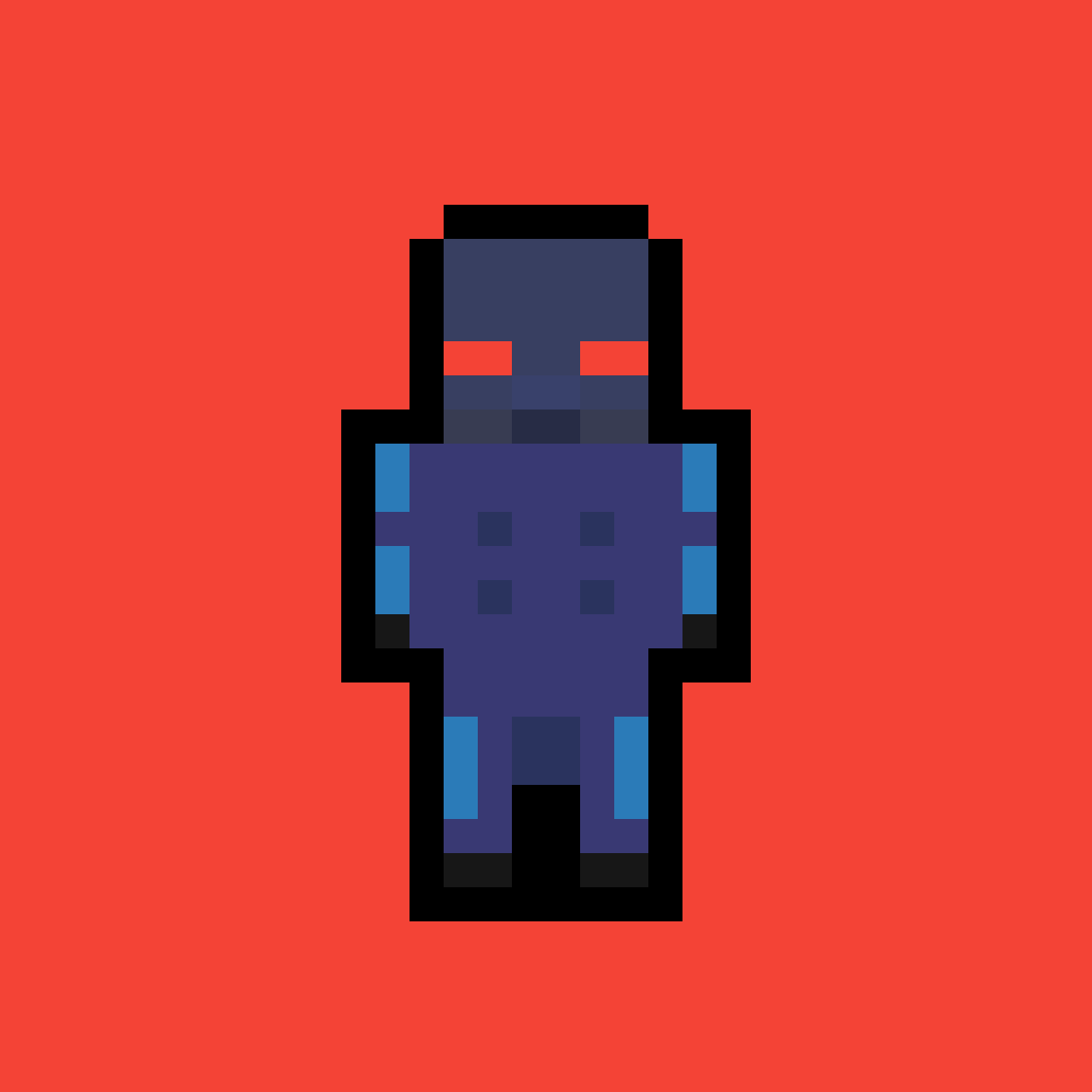 Pixilart - Combine prison guard shotgunner 8-bit by Flame
